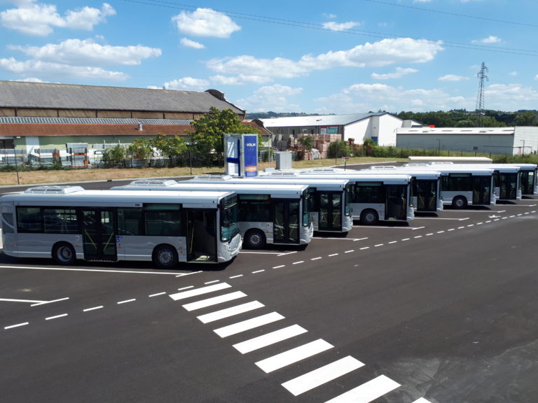 Livraison du nouveau dépôt MOBIVIE - TRANSDEV VICHY - MOBIVIE, le ...